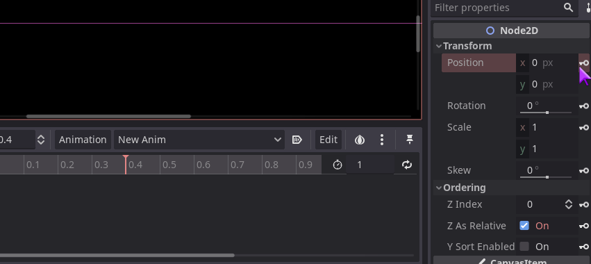 Cant Create Animation Keys In Animationplayer · Issue 57019 · Godotenginegodot · Github