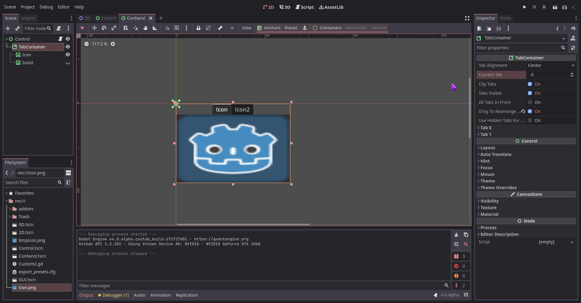 Tabcontainer Can Switch To Disabled Tab Via Rearranging · Issue 58791 · Godotenginegodot · Github