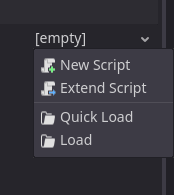 Extend Script in the inspector shows even without script · Issue #58810 · godotengine/godot · GitHub