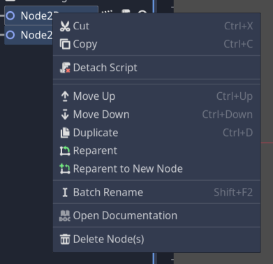 Empty section when right-clicking multiple instances in scene tree · Issue #59196 · godotengine ...