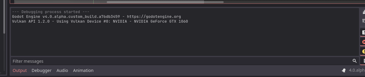 Editor Log doesn't activate scroll immediately when needed · Issue #61324 · godotengine/godot ...