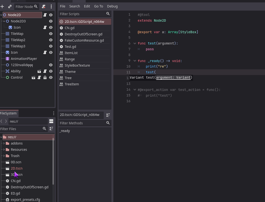 Argument tooltip travels with caret when dragging something to script editor · Issue #61583 ...