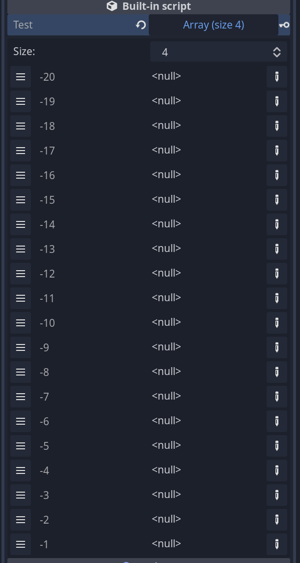 Editor crashes when resizing array fields · Issue #51298 · godotengine/godot · GitHub