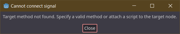 Don't allow creating new methods when connecting to custom types ...