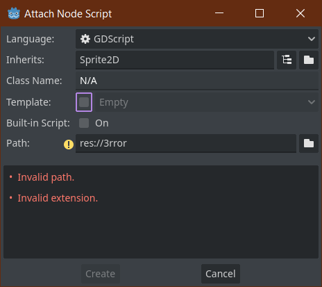 Improve dialog input validation · godotengine godot-proposals ...