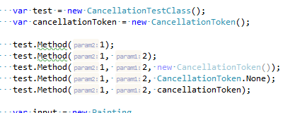 Generating both CancellationToken and Optional parameters results in incorrect order · Issue ...