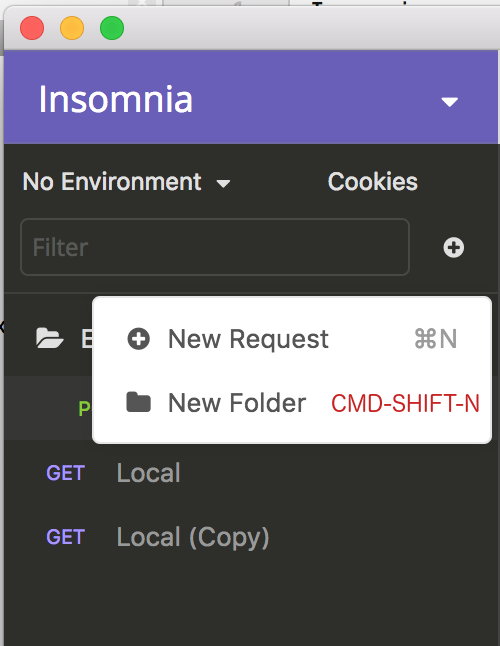 [Improvement] Additional shortcuts: Switch between requests, new folder, delete request · Issue ...
