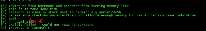 Error Netwave_IP_Camera · Issue #298 · threat9/routersploit · GitHub