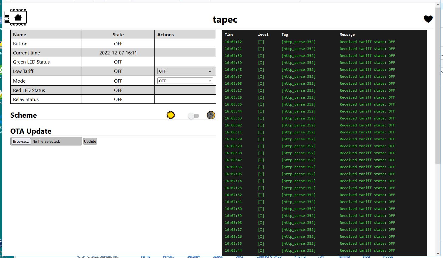 Log window in device web interface is to high · Issue #2001 · esphome/feature-requests · GitHub