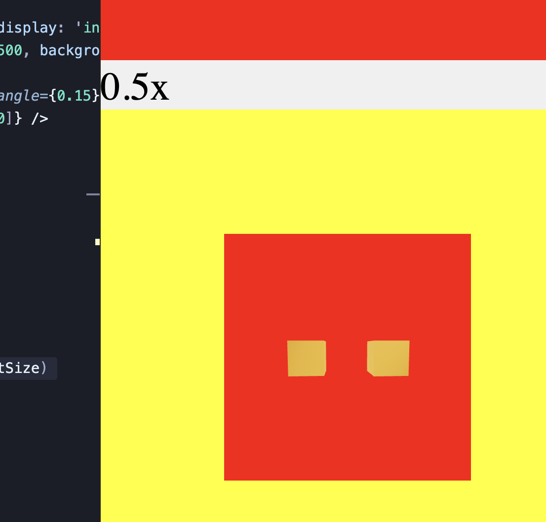 Wrapping ` ` in a div with scale applied messes up rendering · Issue ...