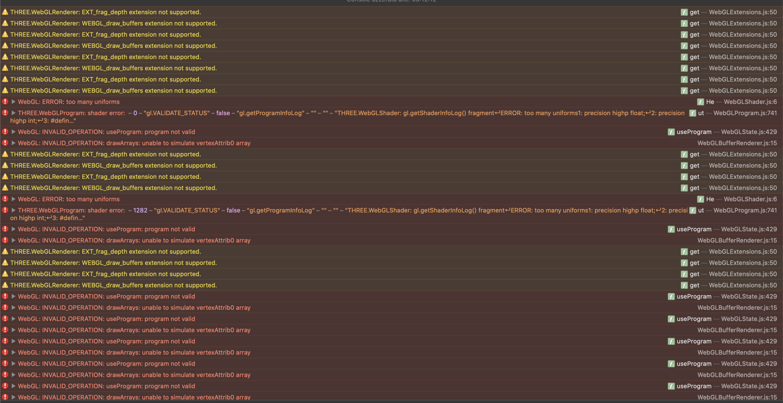 Depth of Field does not work on apple Devices · Issue #220 · pmndrs/postprocessing · GitHub