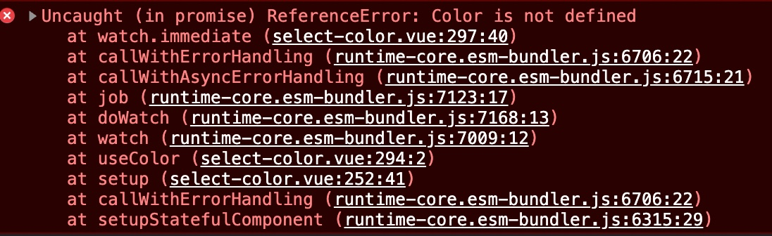 Color is undefined error when using · Issue #12918 · directus/directus ...