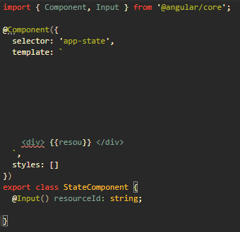 Incorrect diagnostic span in inline template · Issue #520 · angular ...