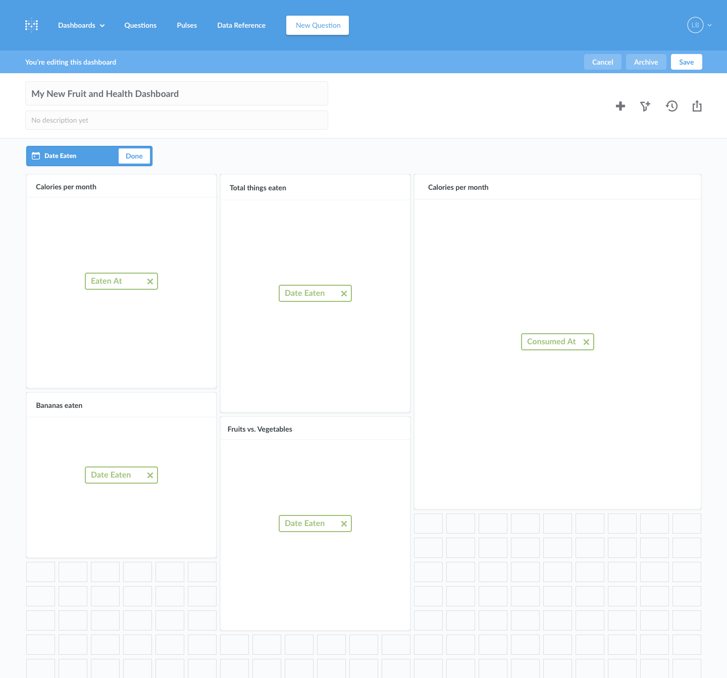 Fold Dashboard Filter editing into main Dashboard Editing Mode · Issue #5114 · metabase/metabase ...