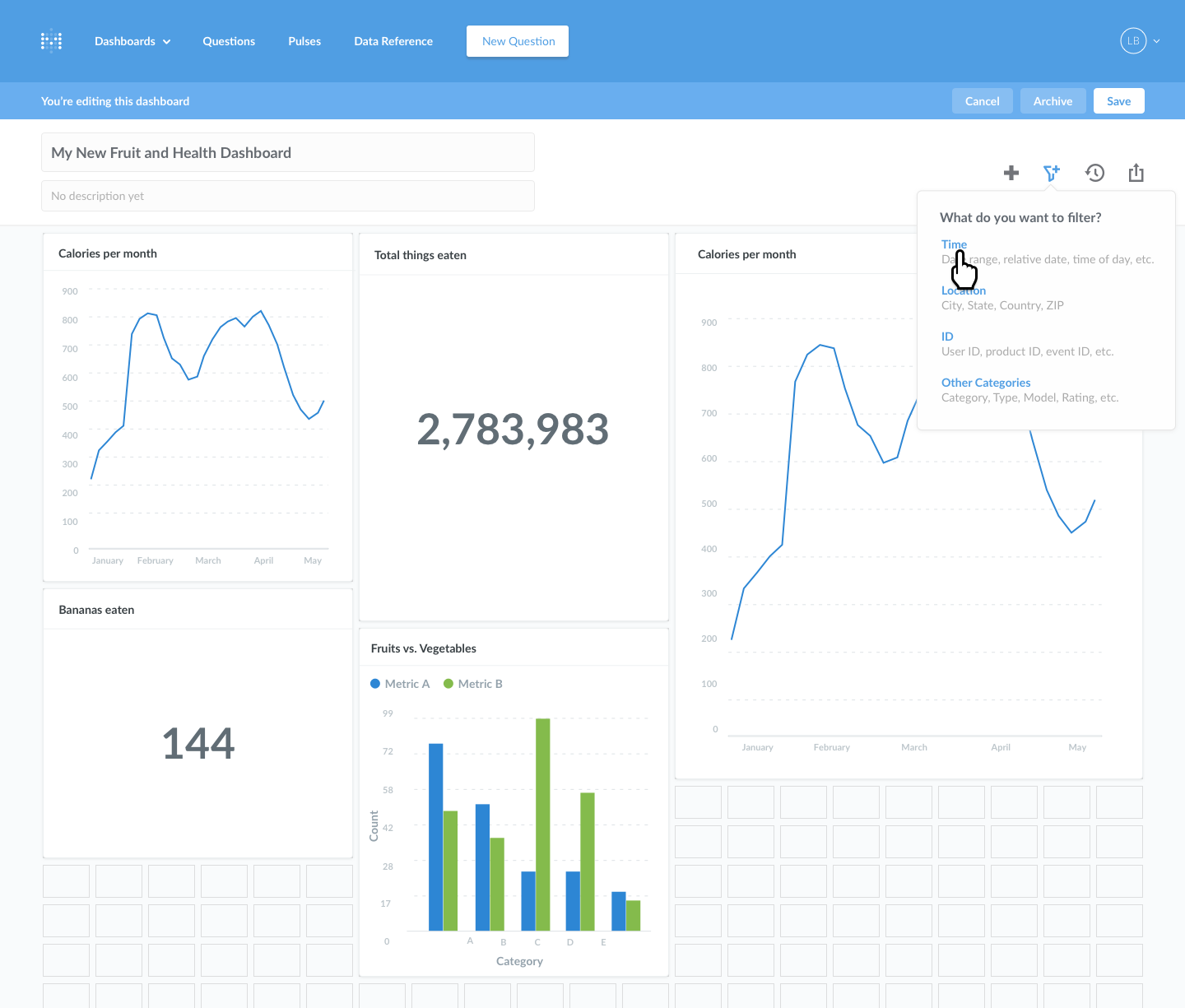 Auto-wire up dashboard field filters · Issue #4767 · metabase/metabase · GitHub