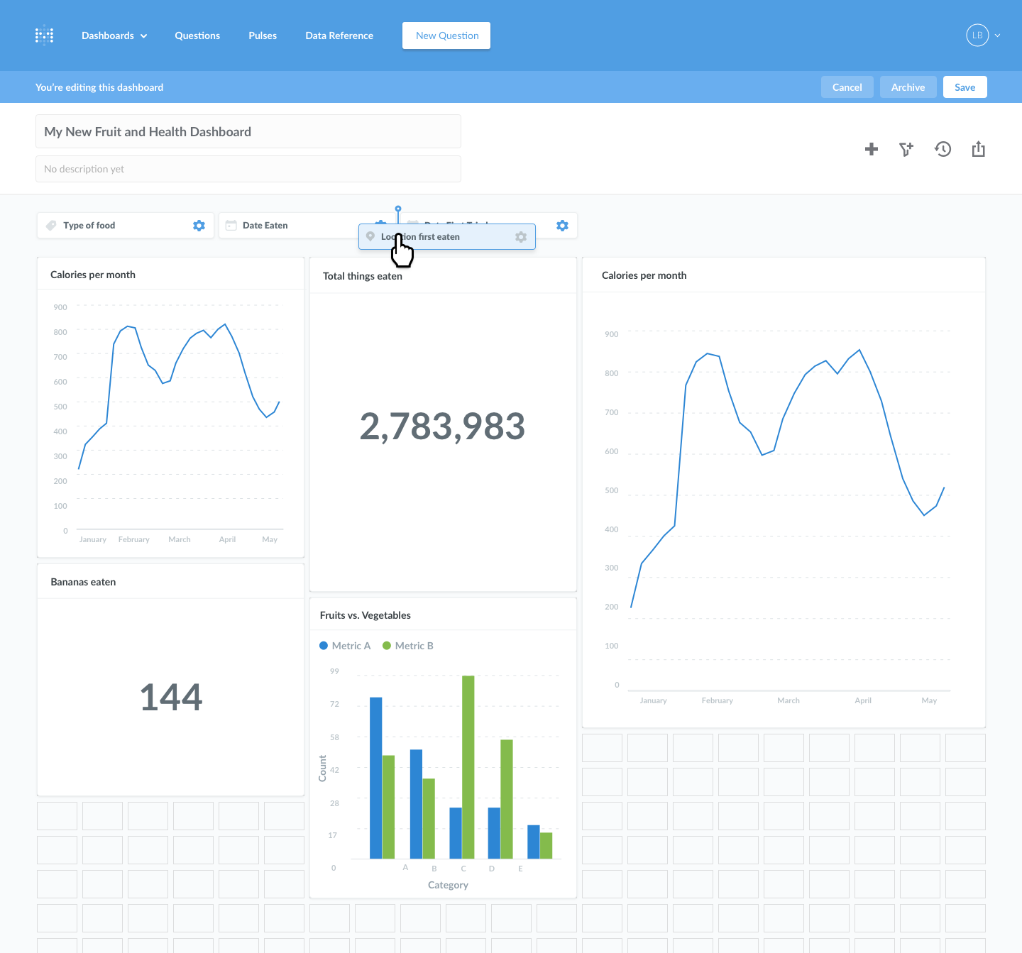 Suggestion: Allow reordering of dashboard level field filters and SQL ...