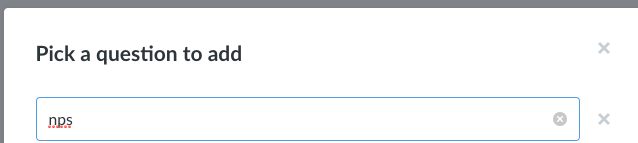 Clean up the search UI/IX for the add-question-to-dashboard modal ...