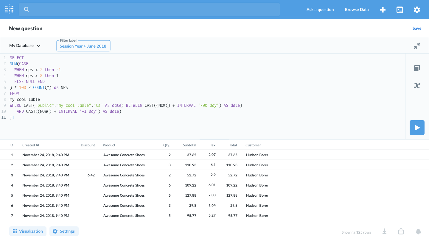 Improve UX while editing SQL/native queries · Issue #11361 · metabase/metabase · GitHub