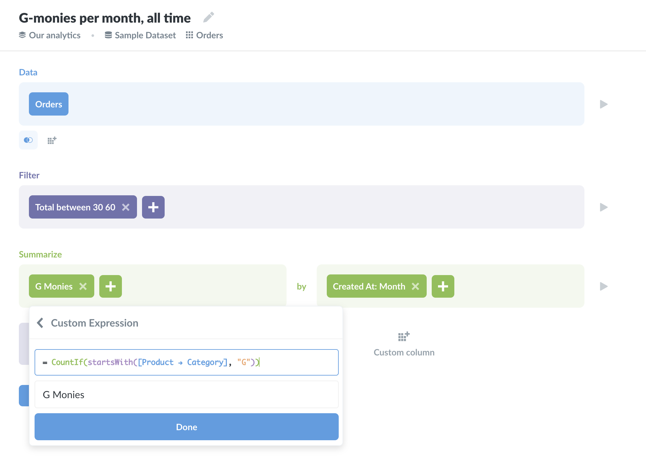 Error when using native Sub-Query referencing GUI question with string ...