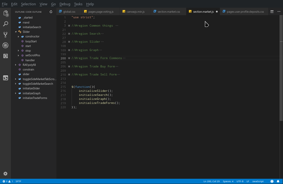 [css] use folding regions in outline · Issue #55068 · microsoft/vscode ...