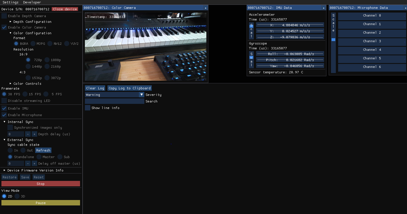 Depth stream not working · Issue #1251 · microsoft/Azure-Kinect-Sensor-SDK · GitHub