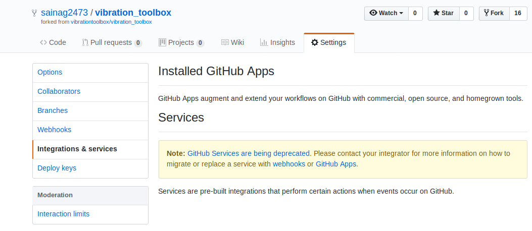 I think setting up travis-ci is not quick and easy now · Issue #86 · vibrationtoolbox/vibration ...