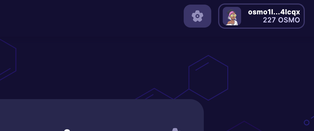 Profile & settings modals · Issue #1142 · osmosis-labs/osmosis-frontend · GitHub