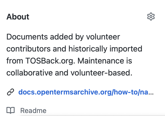 Move repos to new organization · Issue #995 · OpenTermsArchive/engine · GitHub