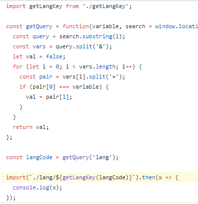Dynamic import + template string + function call + Babel · Issue #9817 · webpack/webpack · GitHub