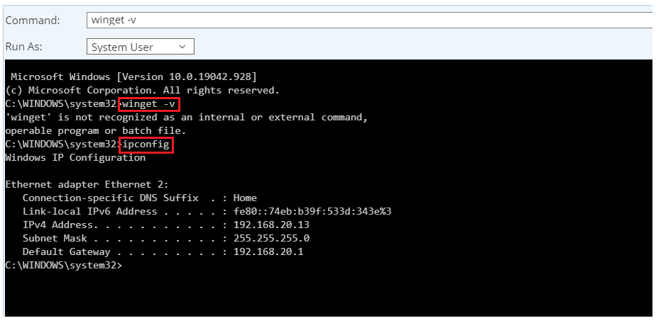 Use Popen Or Shellexecute To Programmatically Get Winget Output From Command Prompt Not Working