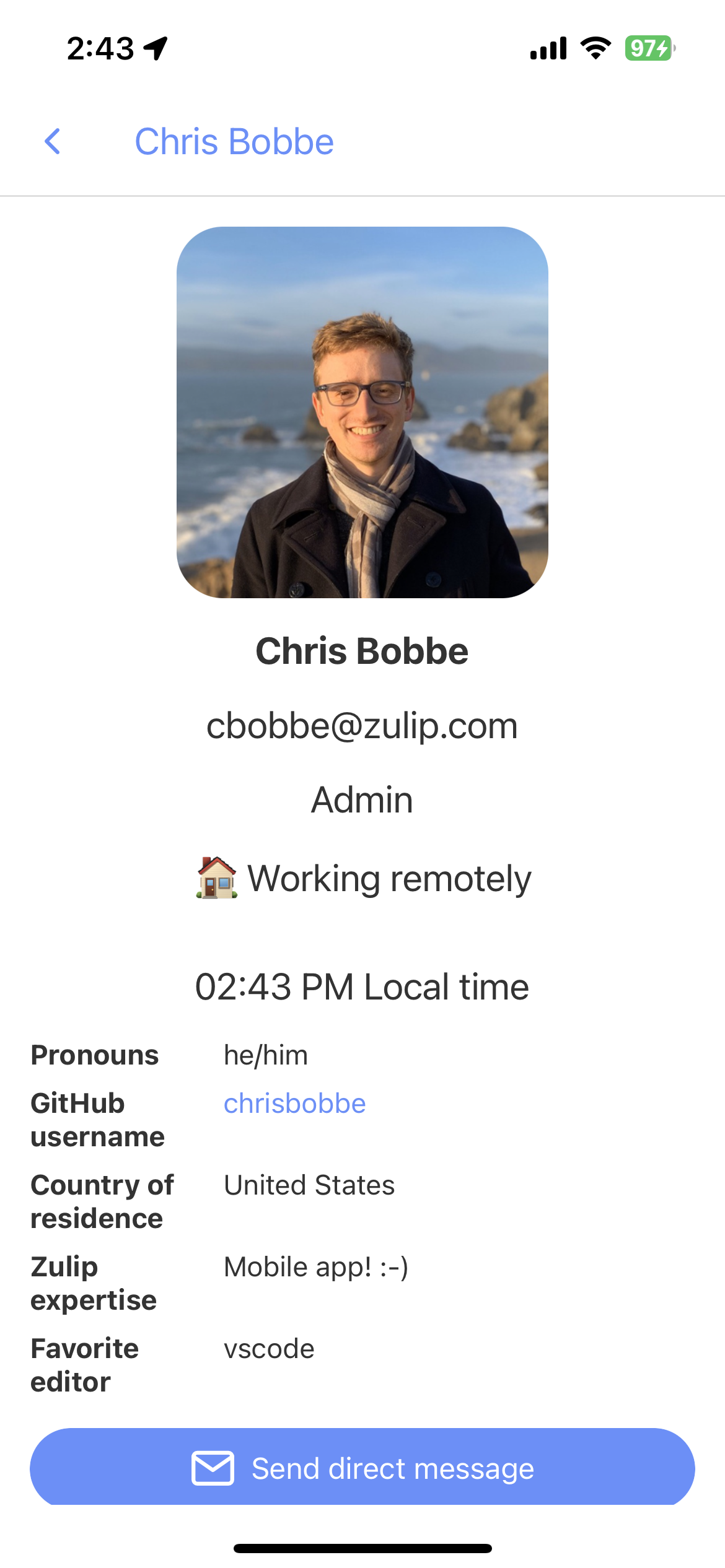Request Avatars Of The Appropriate Size · Issue 301 · Zulip Zulip Flutter · Github