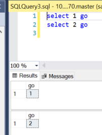 Go utility statement incorrectly processed · Issue #53 · microsoft/sqlmanagementobjects · GitHub