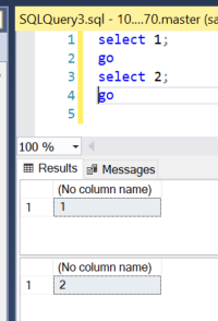Go utility statement incorrectly processed · Issue #53 · microsoft/sqlmanagementobjects · GitHub