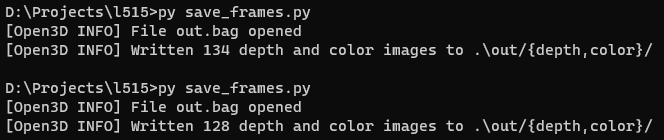RSBagReader's `save_frames` saves a different number of frames every time! · Issue #3024 · isl ...