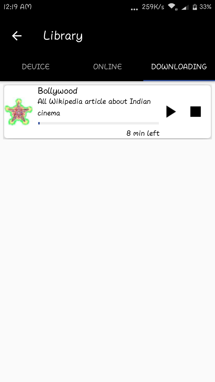 Enhanced the items in the download using cardview[Feature] · Issue #511 · kiwix/kiwix-android ...