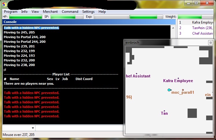 hidden NPC kafra [Iro] · Issue #1537 · OpenKore/openkore · GitHub