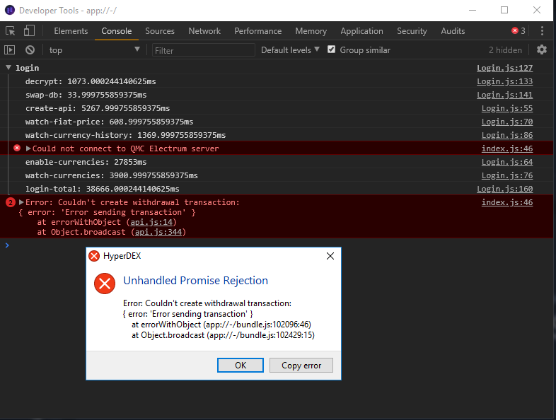 LOOM withdraw error · Issue #564 · atomiclabs/hyperdex · GitHub