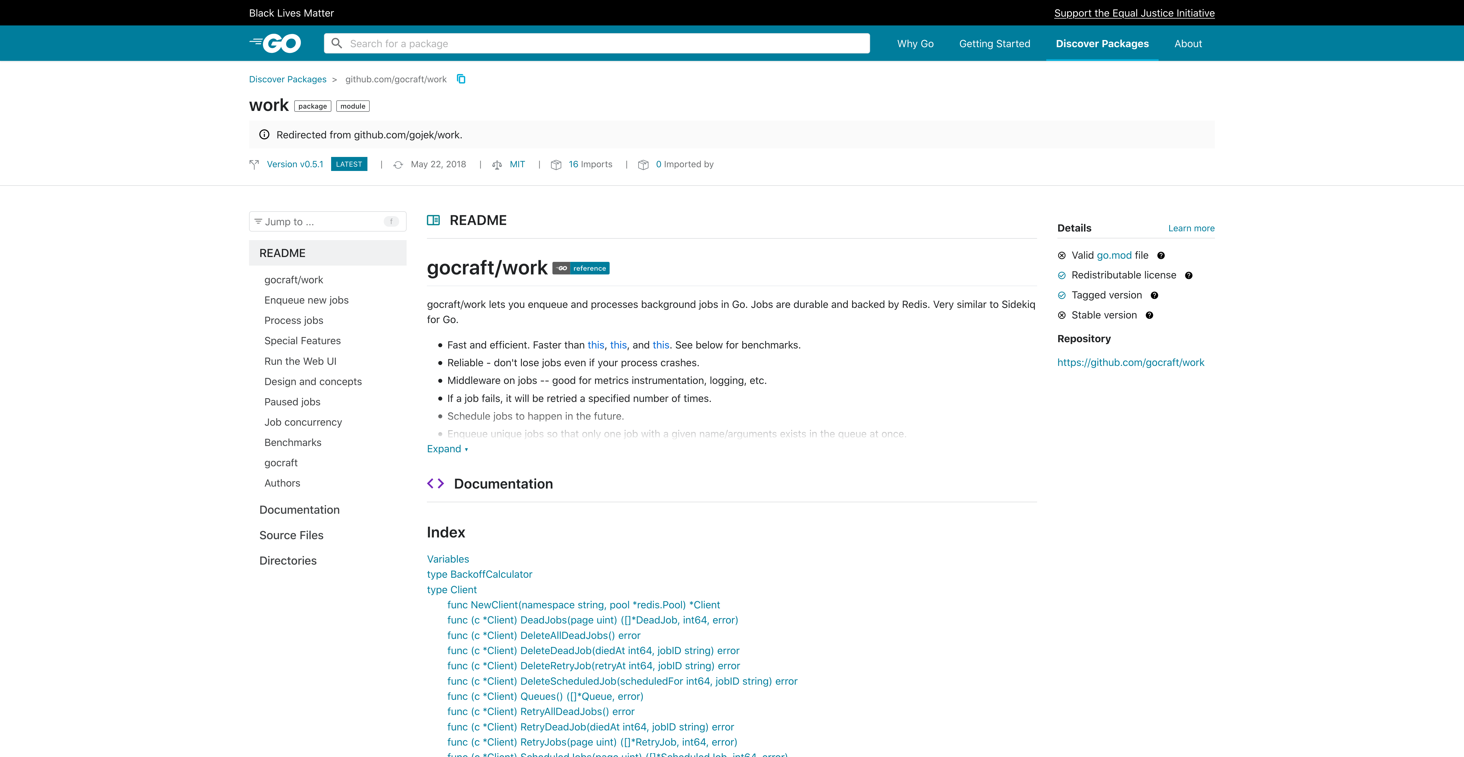 x/pkgsite: Unable to view documentation for specific version of forked module · Issue #44958 ...