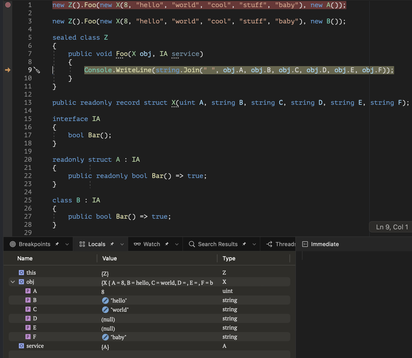 Plain struct not copied correctly when passed to method under certain conditions · Issue #89774 ...