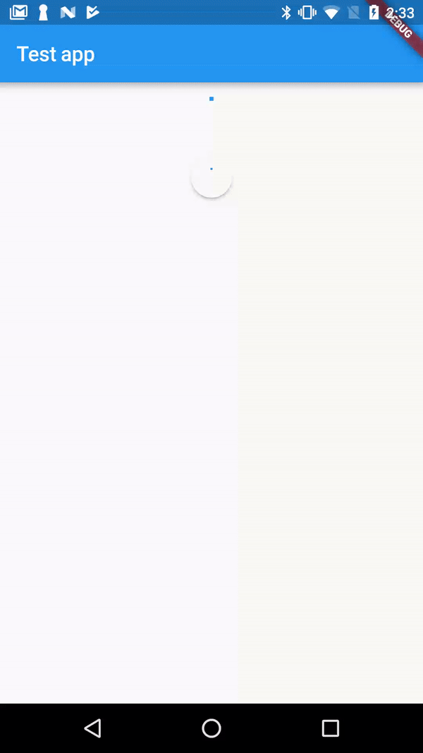 RefreshProgressIndicator stops spinning after ~5-6 seconds · Issue ...