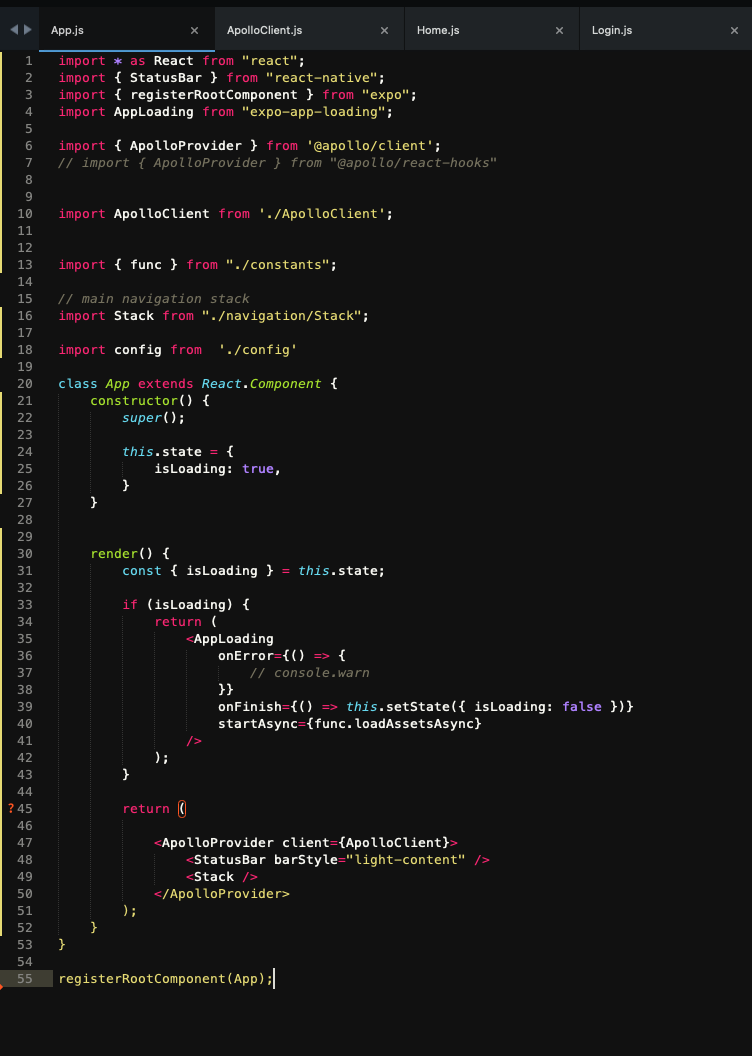 Element Type Is Invalid Expected A String For Built In Components Or