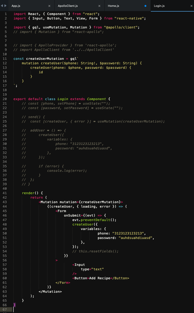 Element Type Is Invalid Expected A String For Built In Components Or