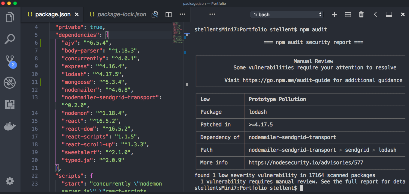 One low severity vulnerability caused by lodash · Issue #2118 · GeekyAnts/NativeBase · GitHub