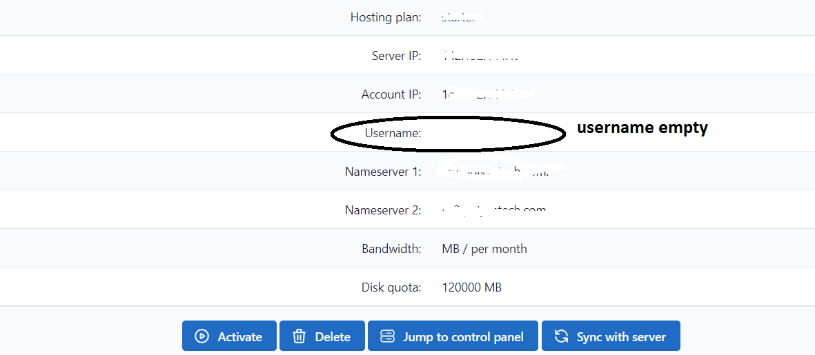 [Bug] WHM createacct fails when username empty · Issue #1086 · FOSSBilling/FOSSBilling · GitHub