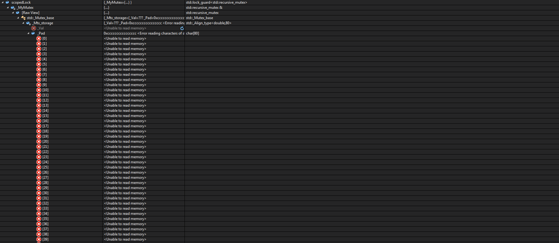 scopedLock access violation in multi-threaded code · Issue #674 · abumq/easyloggingpp · GitHub