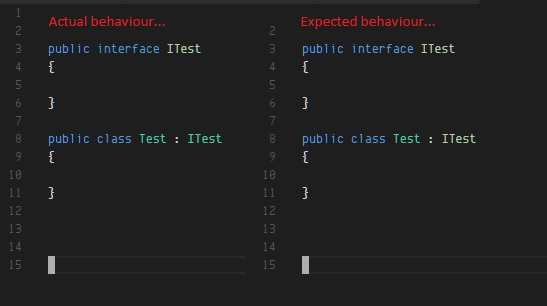 C# Interface Colorizing · Issue #2203 · dotnet/vscode-csharp · GitHub