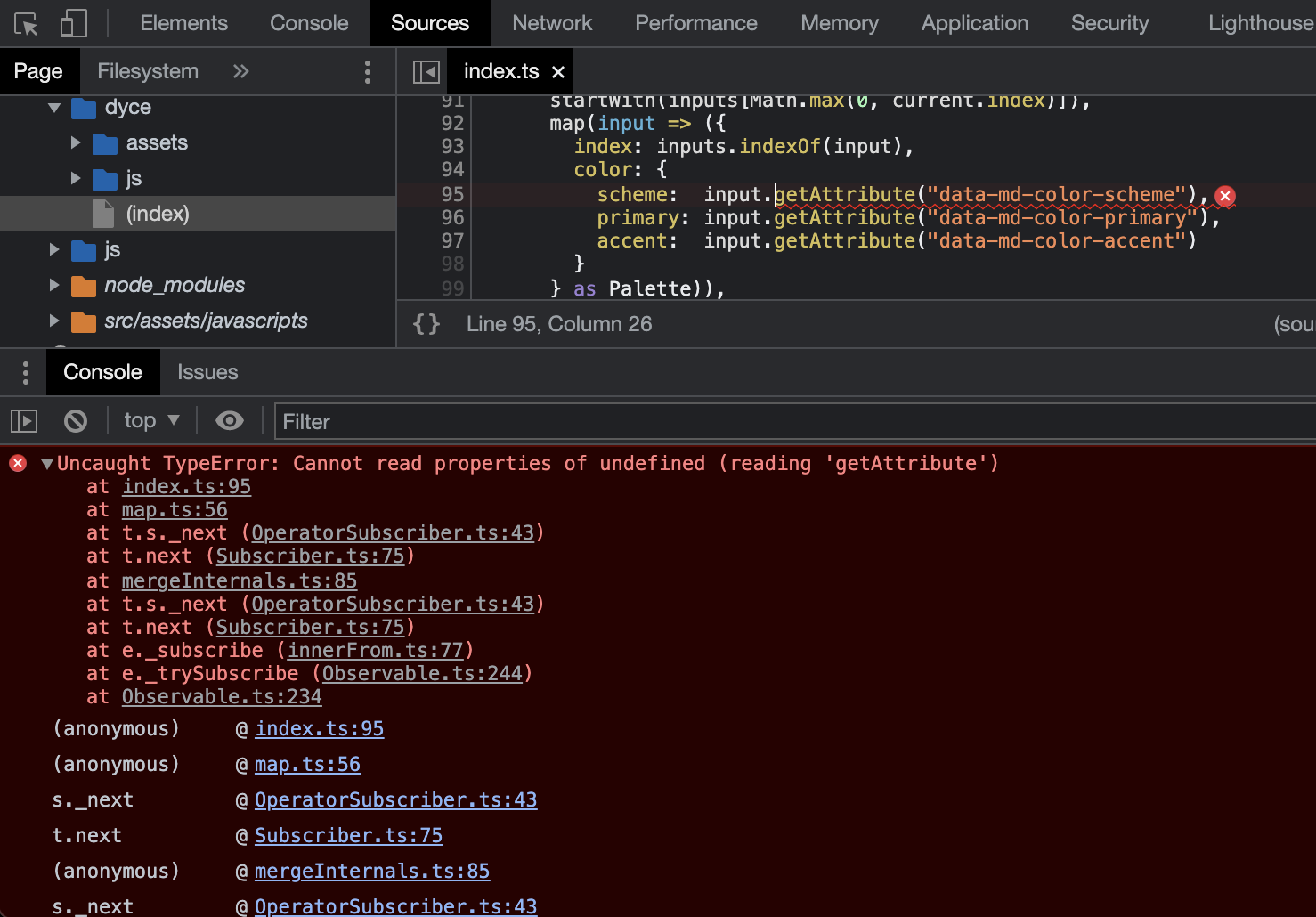 Getting Uncaught TypeError Cannot Read Properties Of Undefined