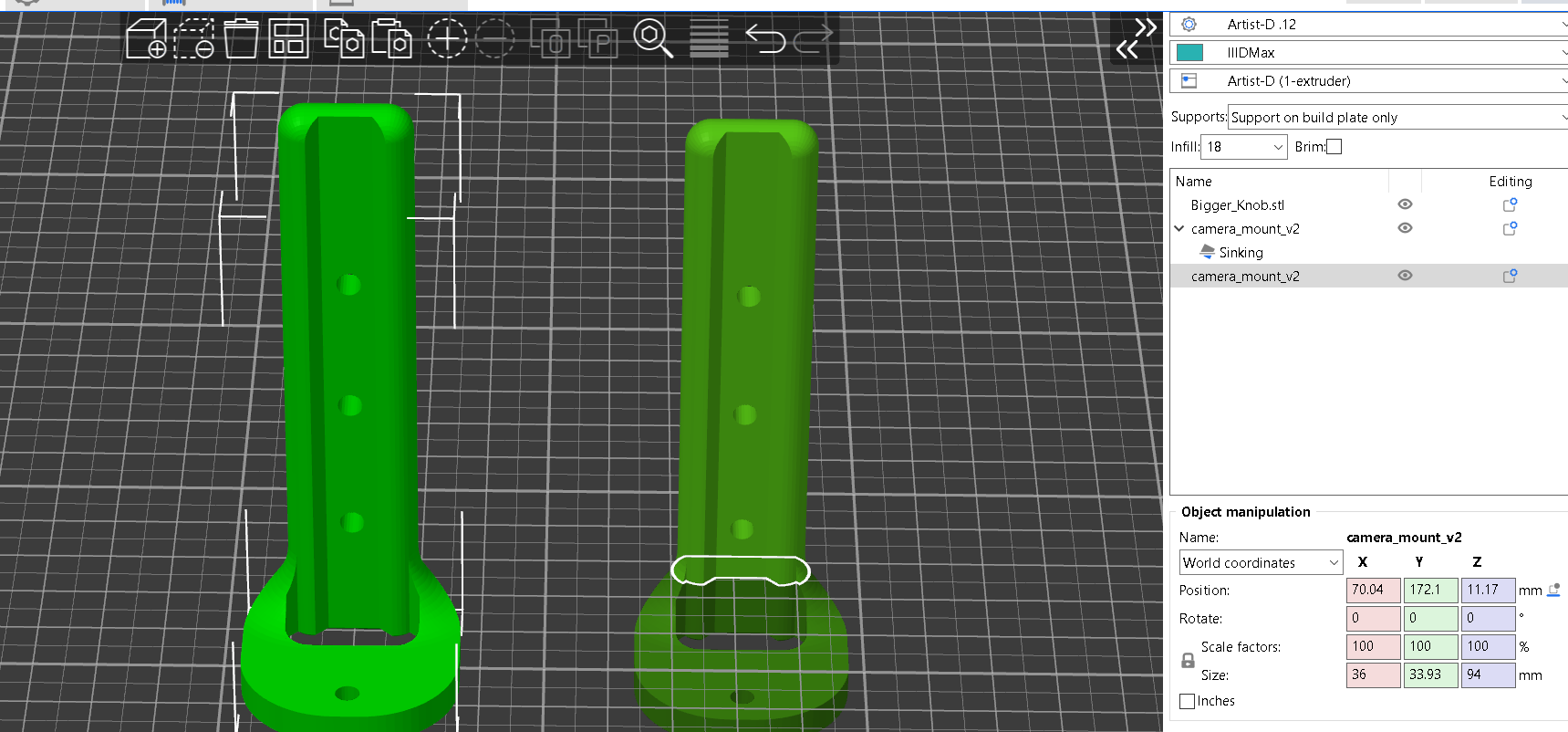Fix the Object Manipulation Screen Size & Locations · Issue #3626 · supermerill/SuperSlicer · GitHub