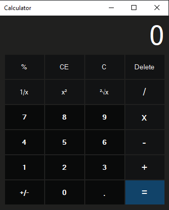 GitHub - lwlima/Calculator
