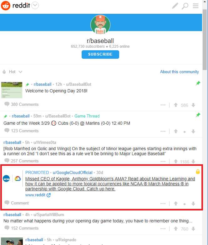 reddit.com promoted links (mobile only for now) · Issue #1833 · uBlockOrigin/uAssets · GitHub